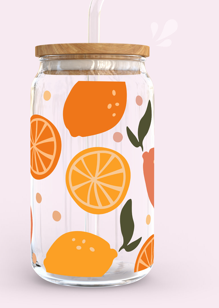 5 Free Glass Can Wrap SVG Files - Boba and Bear